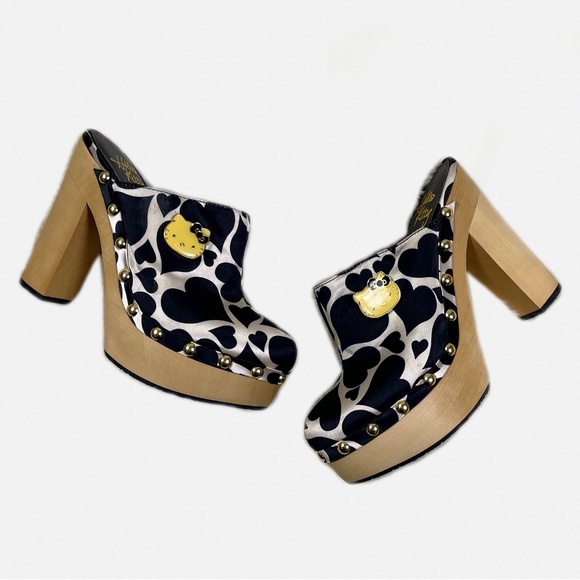 Hello Kitty | Shoes | Hello Kitty Adelina Heart Clogs | Poshmark